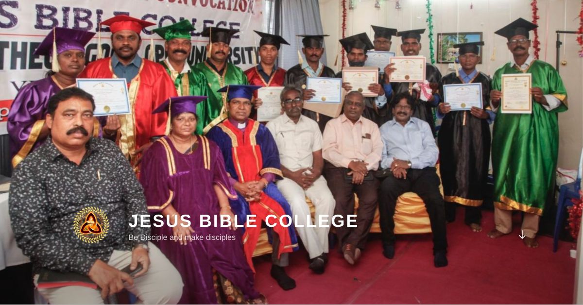 JESUS BIBLE COLLEGE – Be Disciple and make disciples